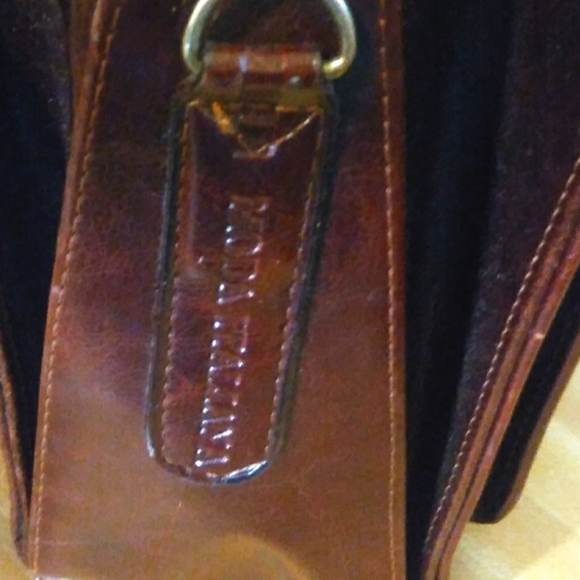 Moda Italiana | Bags | Vintage Moda Italiana Leather Satchel | Poshmark